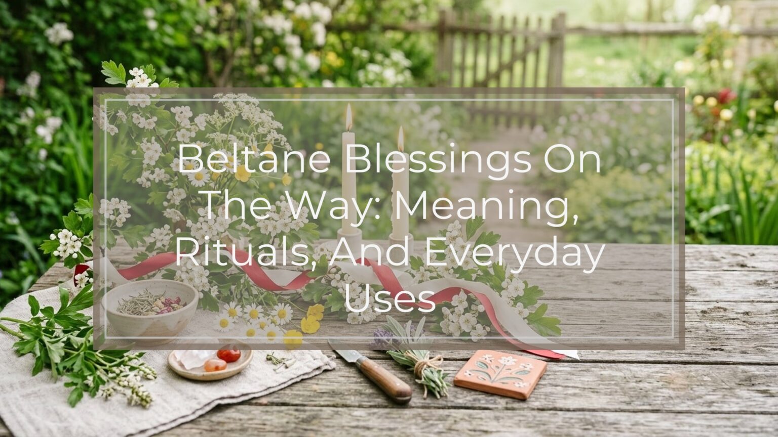 Beltane Blessings on the Way: Meaning, Rituals, and Everyday Uses ...