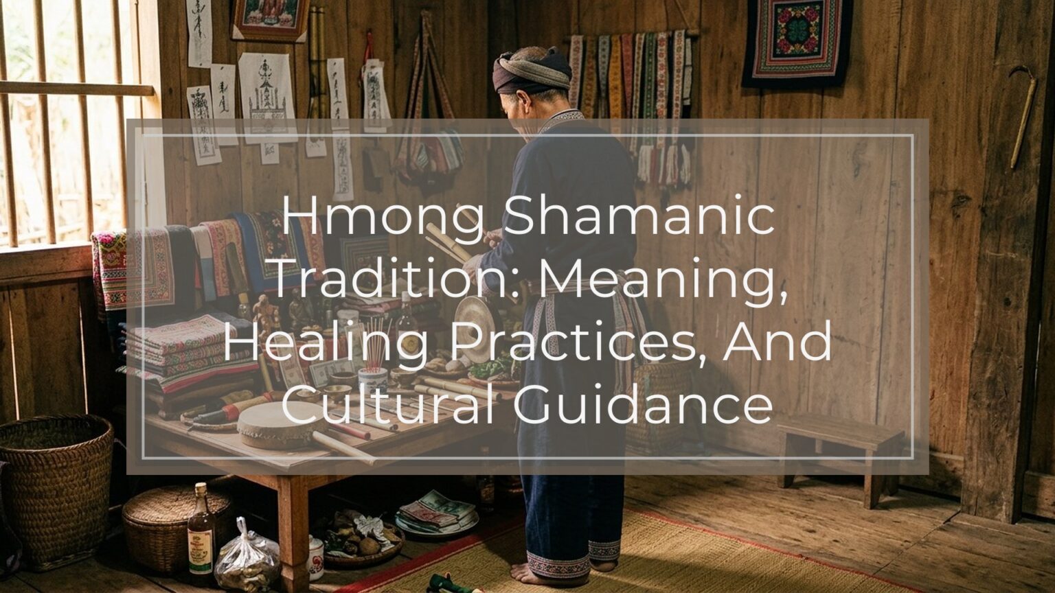 Hmong Shamanic Tradition: Meaning, Healing Practices, and Cultural ...
