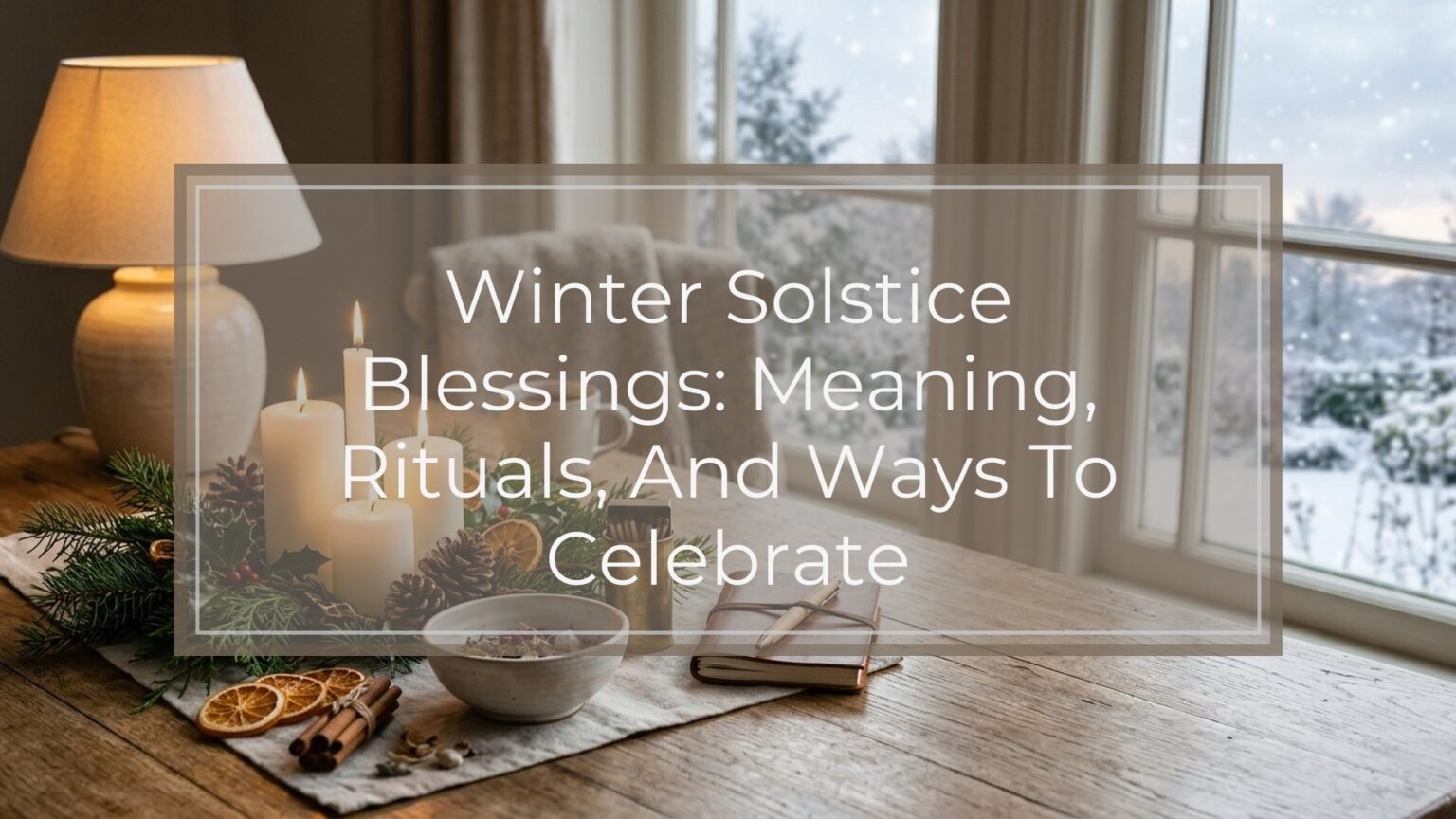 Winter Solstice Blessings: Meaning, Rituals, and Ways to Celebrate ...